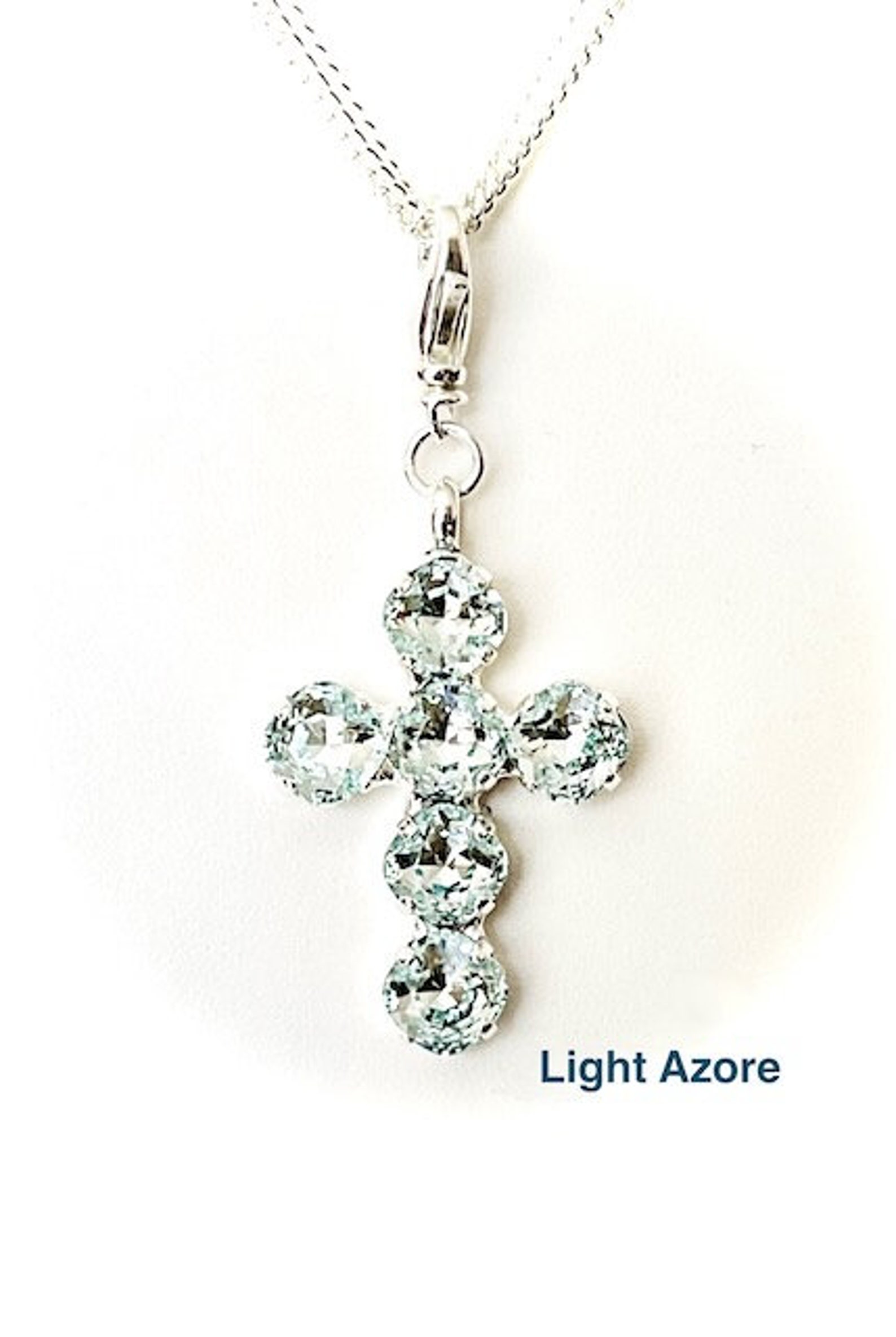 Medium Size Cross Featuring Swarovski Crystals - Just Perfect! - Etsy