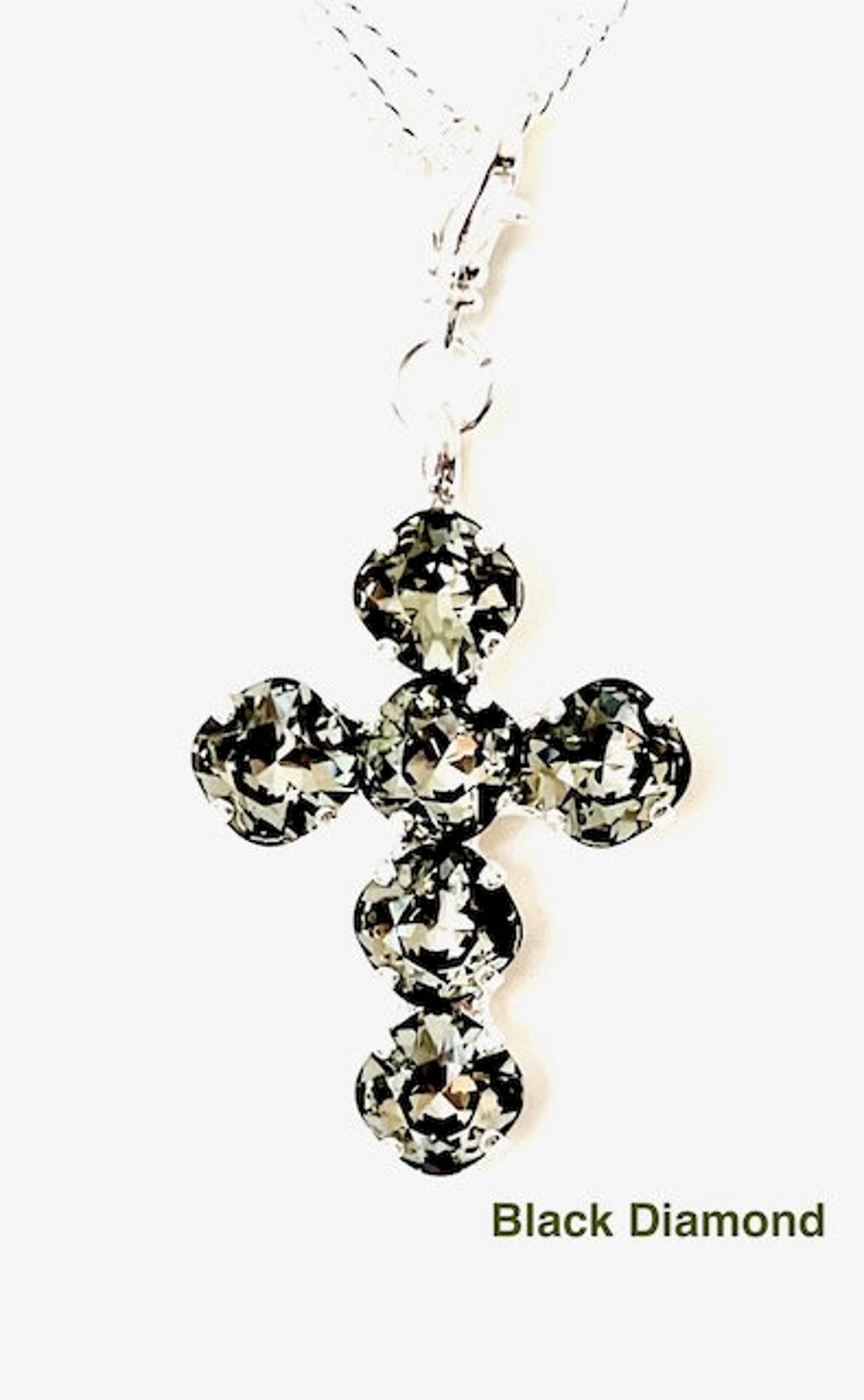Medium Size Cross Featuring Swarovski Crystals - Just Perfect! - Etsy