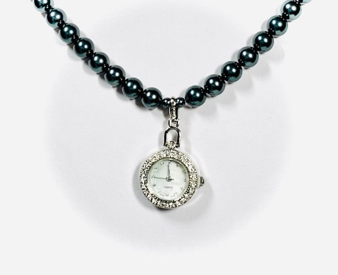 Gorgeous Rhinestone Watch Extender on Swarovski Pearls or a Silver ...