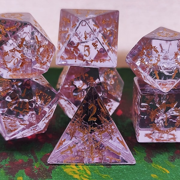 Crystal Dice - Etsy