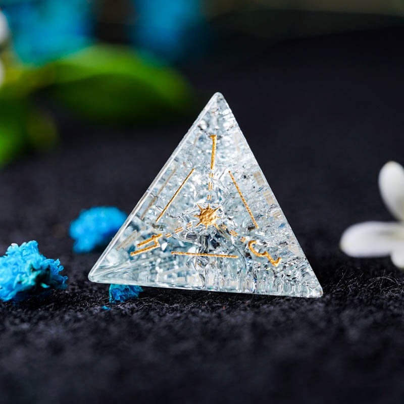 Crystal Dice Set Polyhedral DND Dice Set Made of Crystal for - Etsy