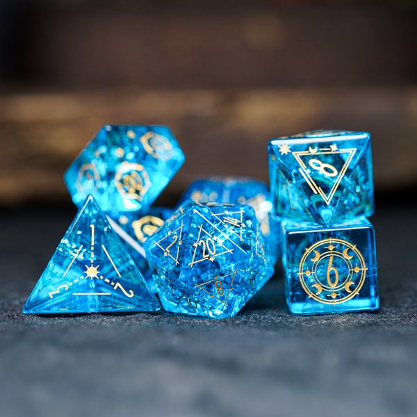 Crystal Dice - Etsy