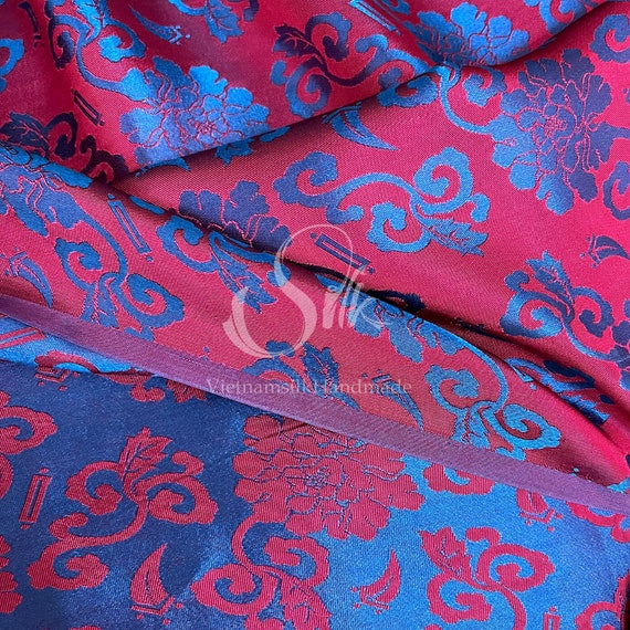 PURE MULBERRY SILK Fabric by the Yard Natural Silk - Etsy