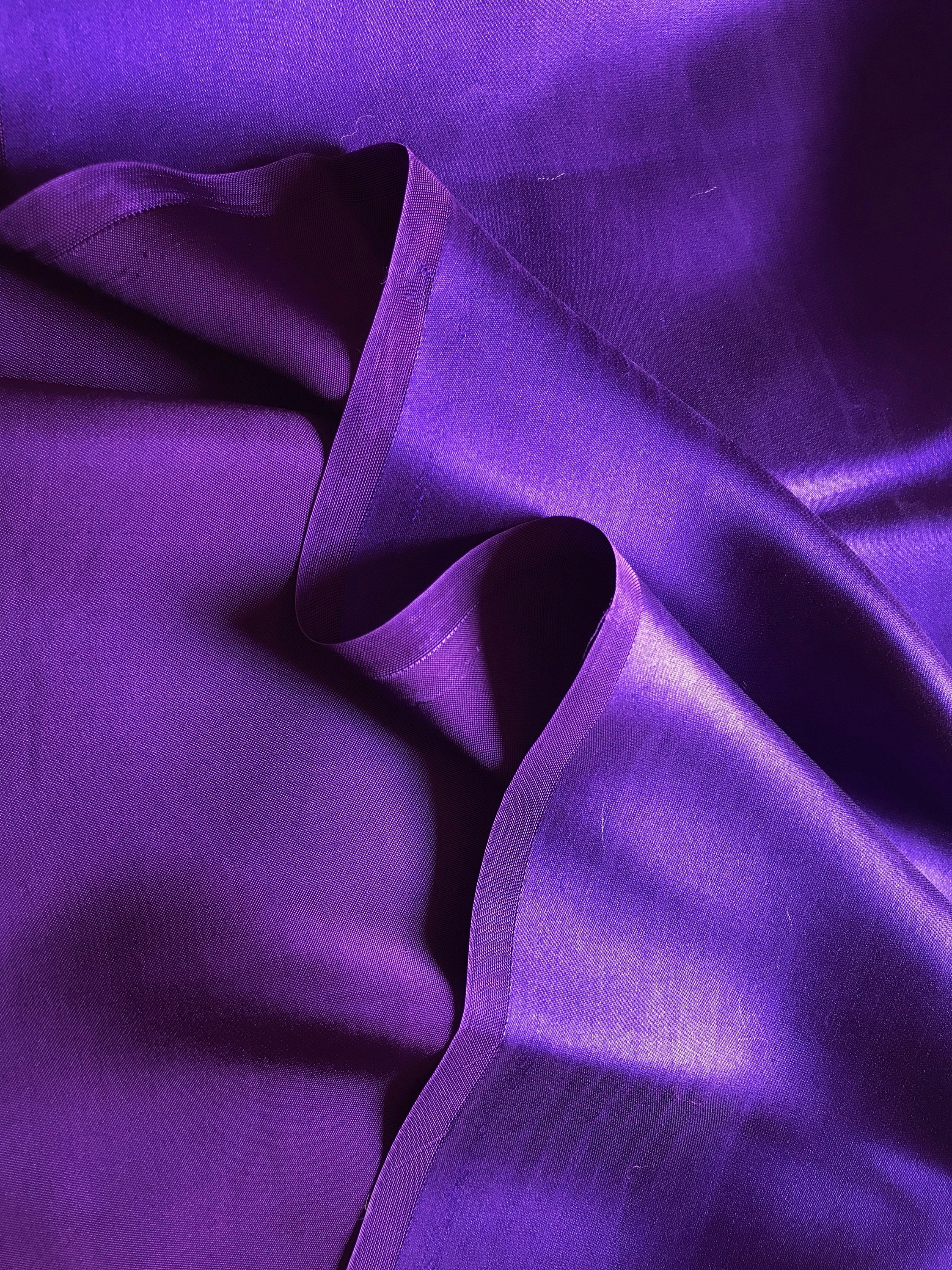 PURE MULBERRY SILK Stoff Bulk Stock - Lila Seide - Luxus Seidenstoff ...