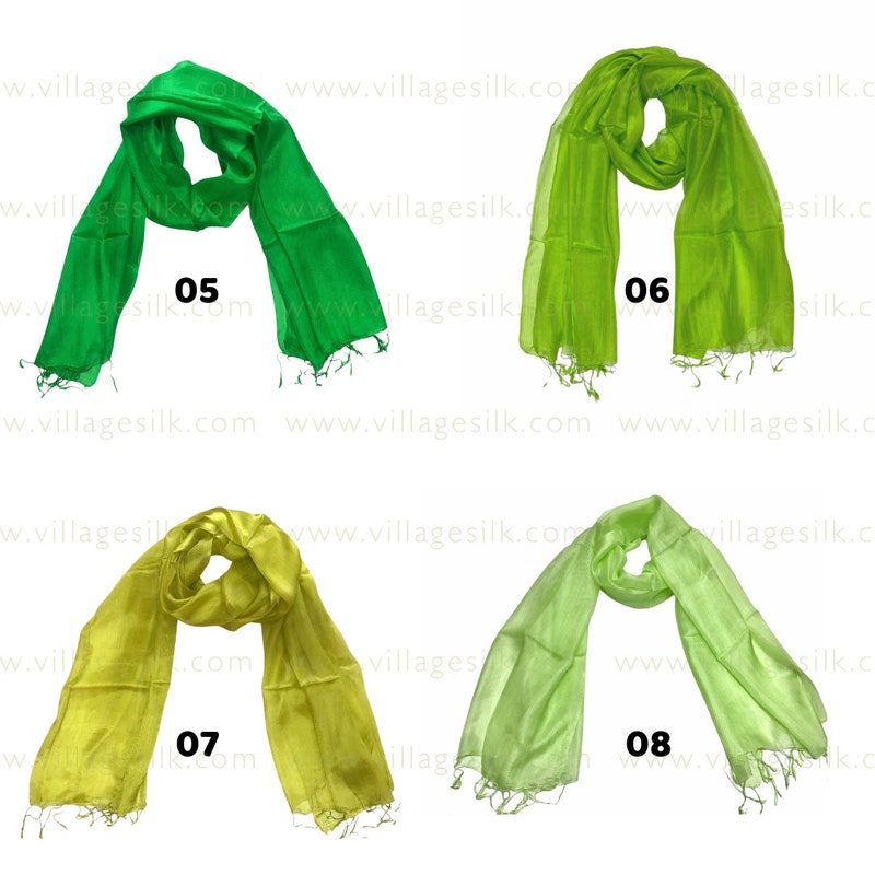 Silk Hand Dyed Scarfs - Etsy