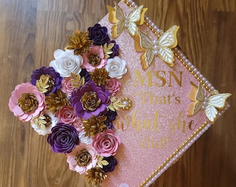 Msn Graduation Cap Topper - Etsy
