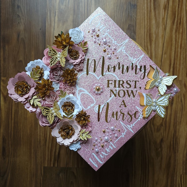 Nurse Graduation Cap Mom - Etsy