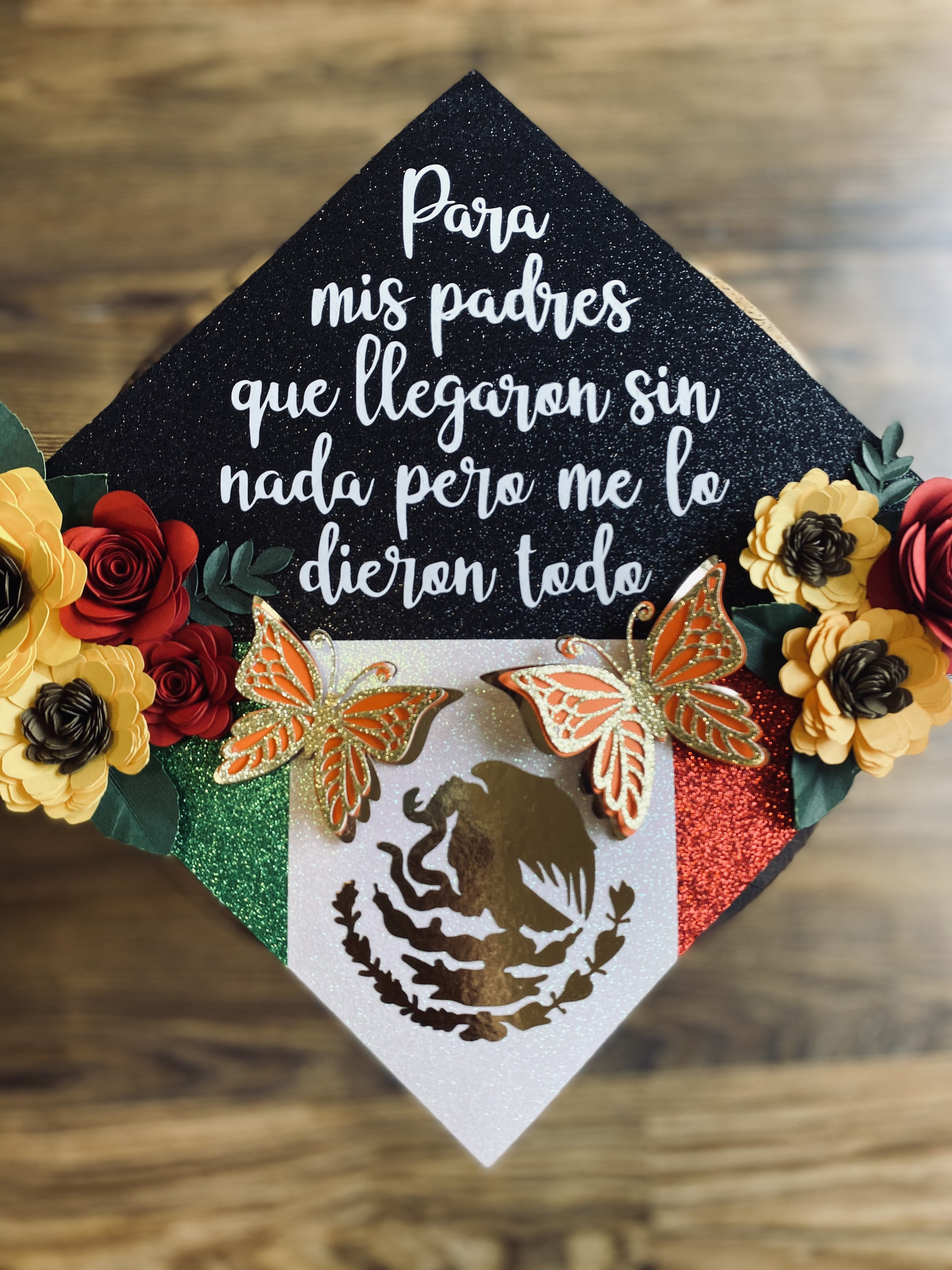 Graduation Caps Decorated Bling