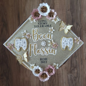 Custom Personalized Dentist Dental Hygienist Assistance Graduation Cap ...