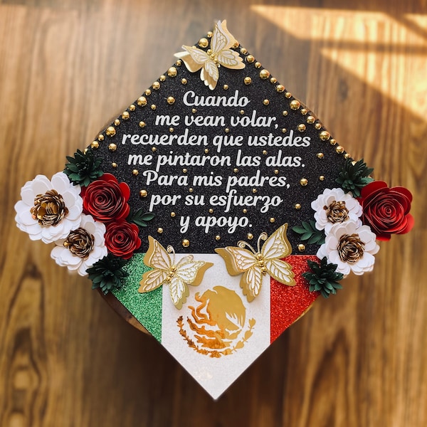 Mexican Graduation Cap Topper - Etsy