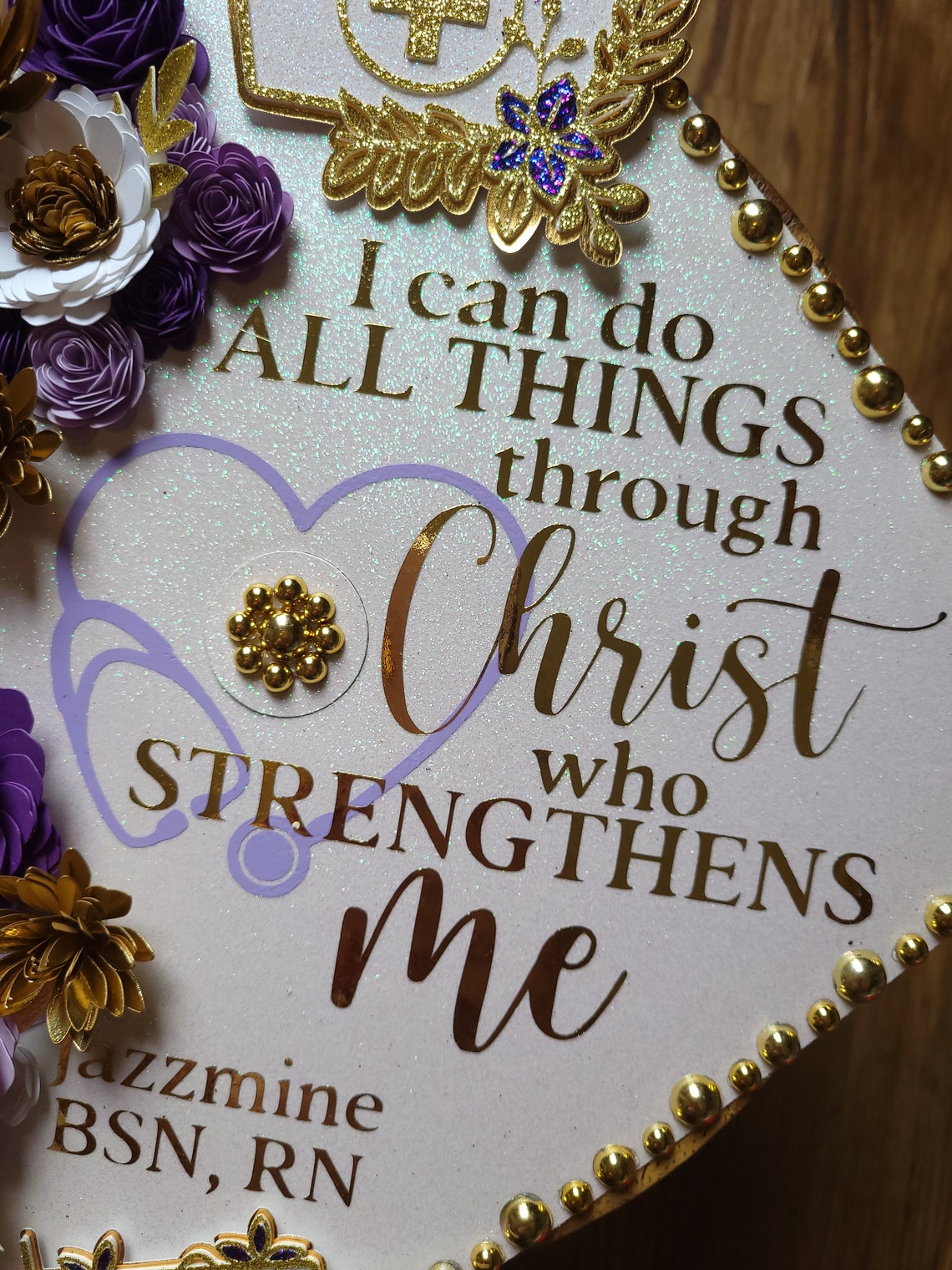 Custom Personalized Grace Carried Me Nurse RN Teacher - Etsy