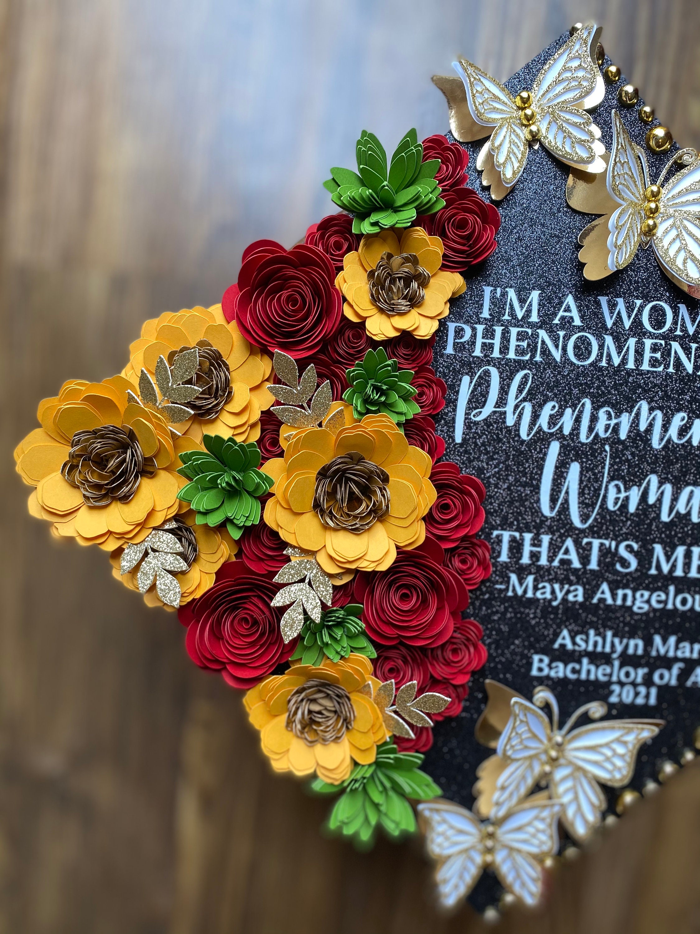 Custom Personalized West Africa Graduation Cap Topper - Etsy