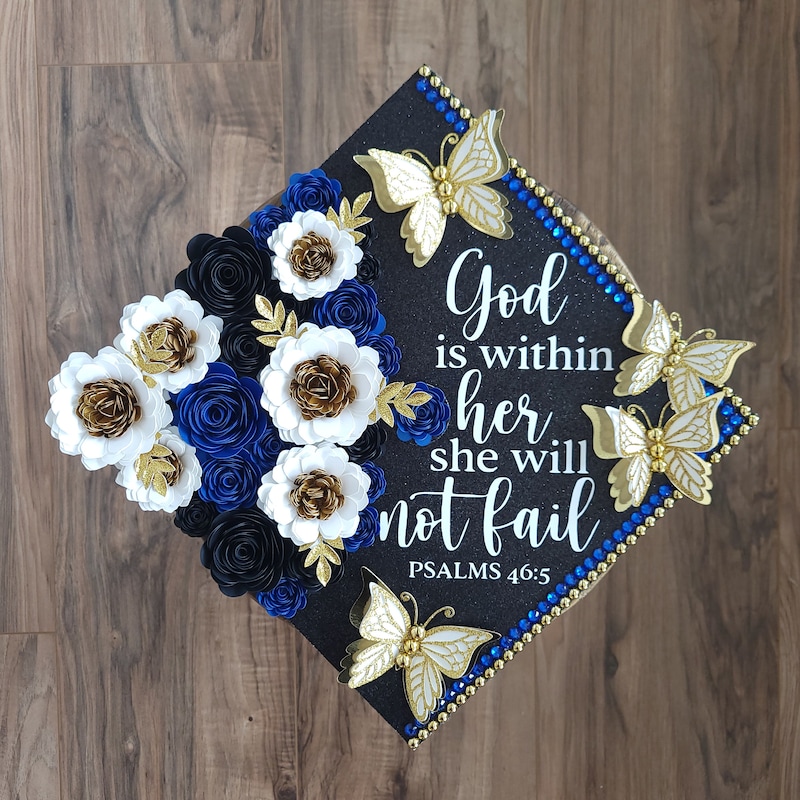 Bible Verse Grad Cap - Etsy