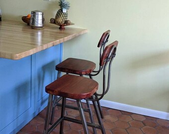Bar Stool Dining Chair - Etsy