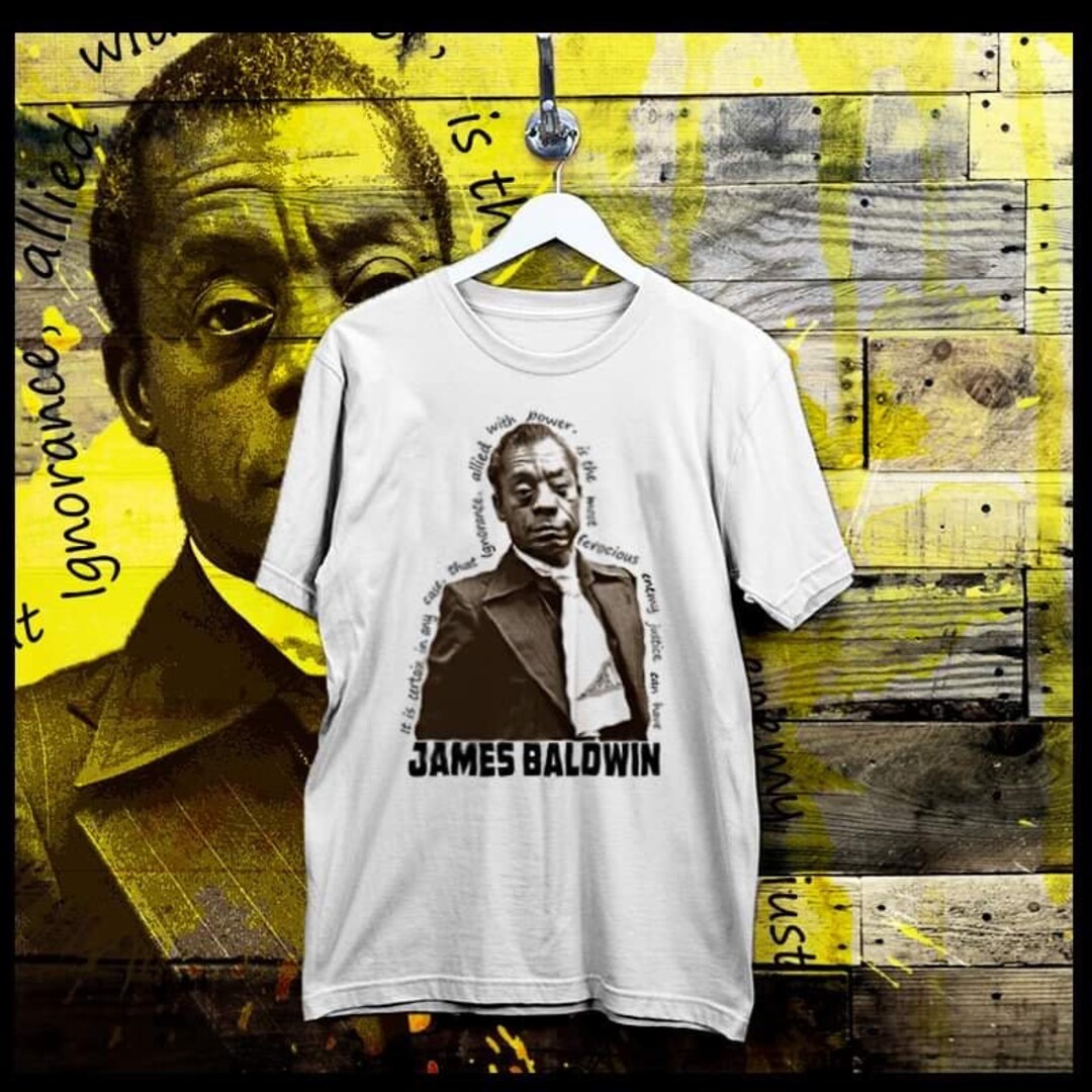 Black History Month Pride and Power James Baldwin T-shirt African ...