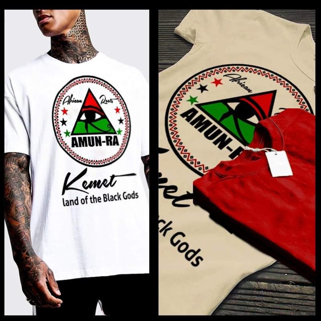 Ancient Egypt Amun Ra Kemetic African Melanated Ankh African Nubian ...