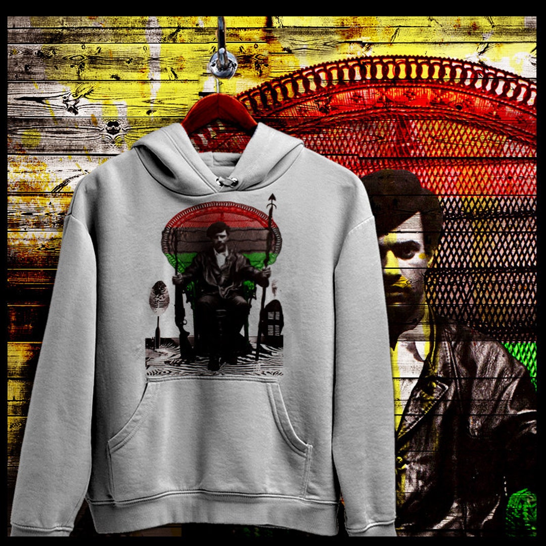 Huey P Black Freedom Fighters Power Hoodie African American Civil ...
