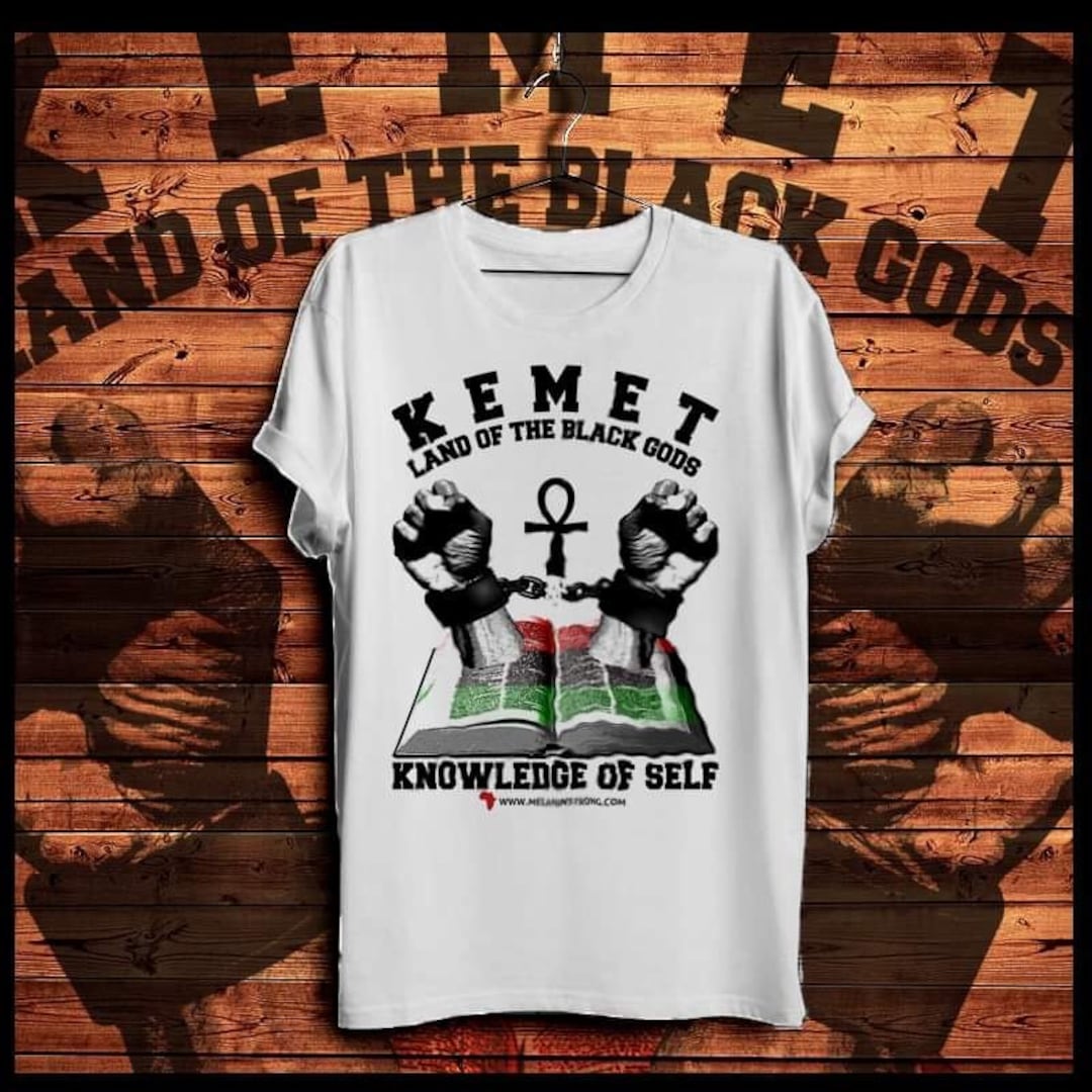 Ancient Egypt Ankh Kemet T-shirt Black History African Pre-colonial ...