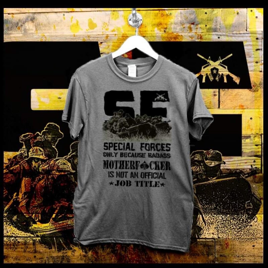 Military Special Forces Infantryman T-shirt Combat Veteran Tactical War ...