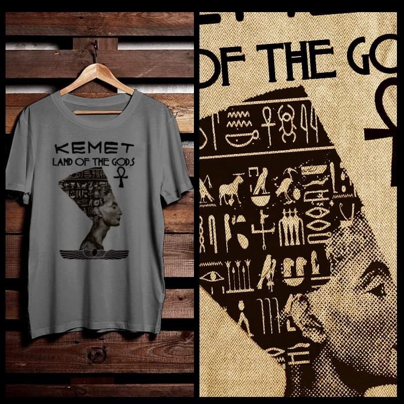 Ancient Egypt Nefertiti Kemet African Melanated Ankh African Nubian ...