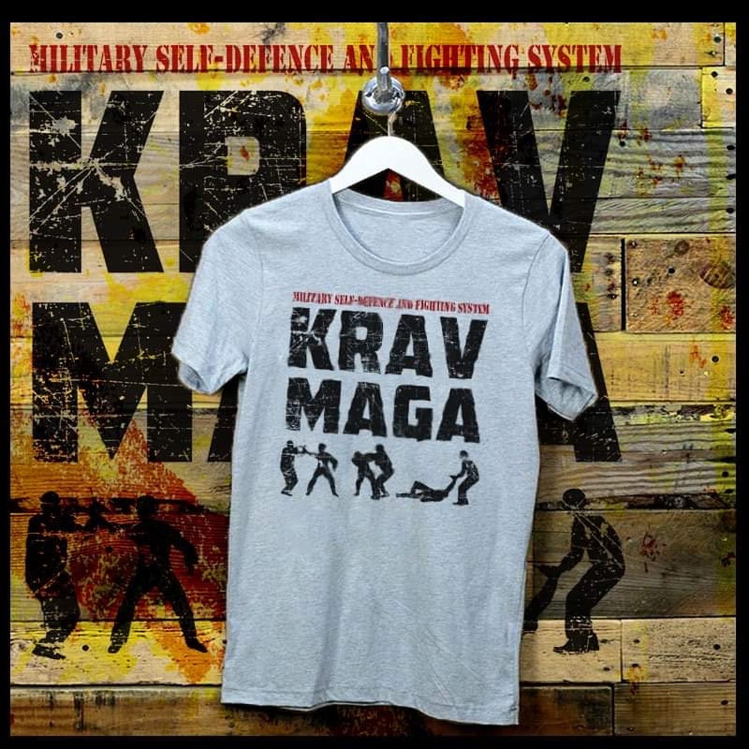 Martial Arts Combat Sports Self Defense Krav Maga T-shirt - Etsy