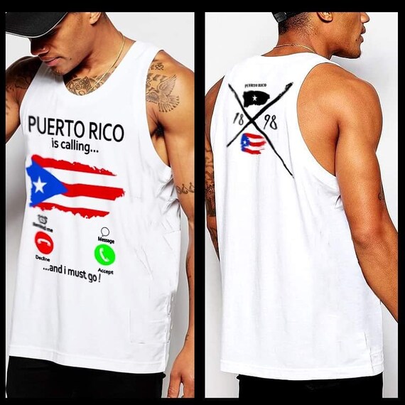 Puerto Rico is Calling Borinquen Tank Top Boricua Taino Puerto | Etsy