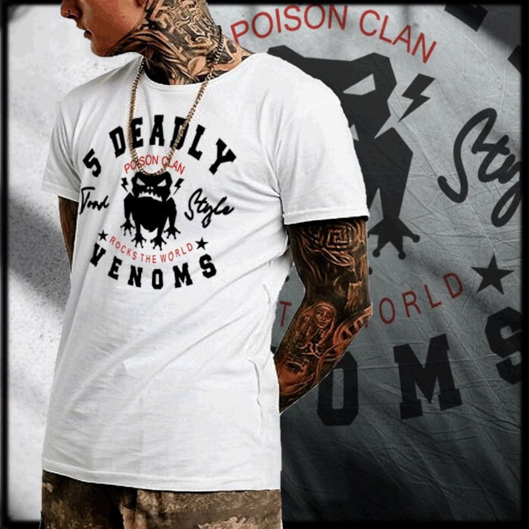 Kung Fu Movie T-shirt Deadly Venoms Toad Style Martial Art Retro Cinema Tee - Etsy