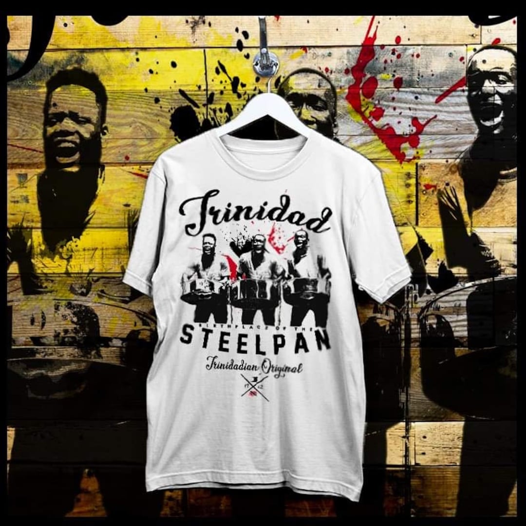 Trinidad and Tobago Steel Pan T-shirt Trini Pride and Culture Carnival ...