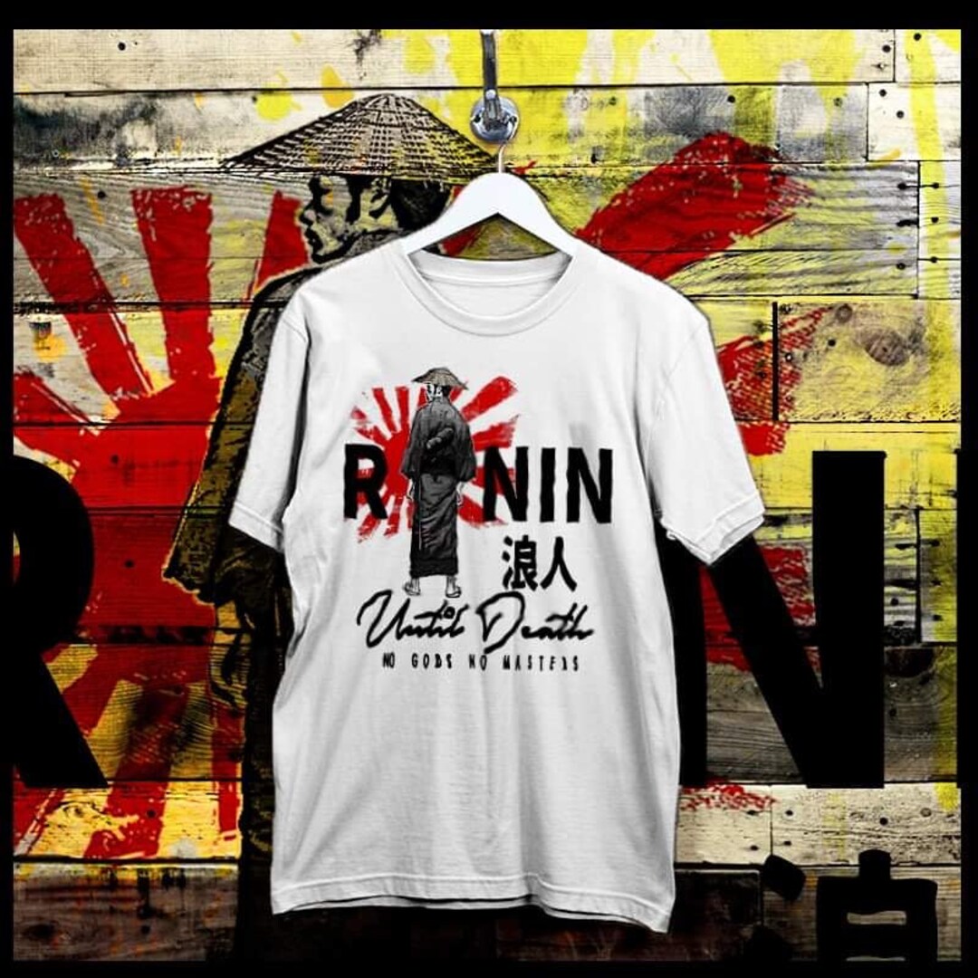 Japanese Samurai Ronin Combat T-shirt Japan Warrior Class - Etsy