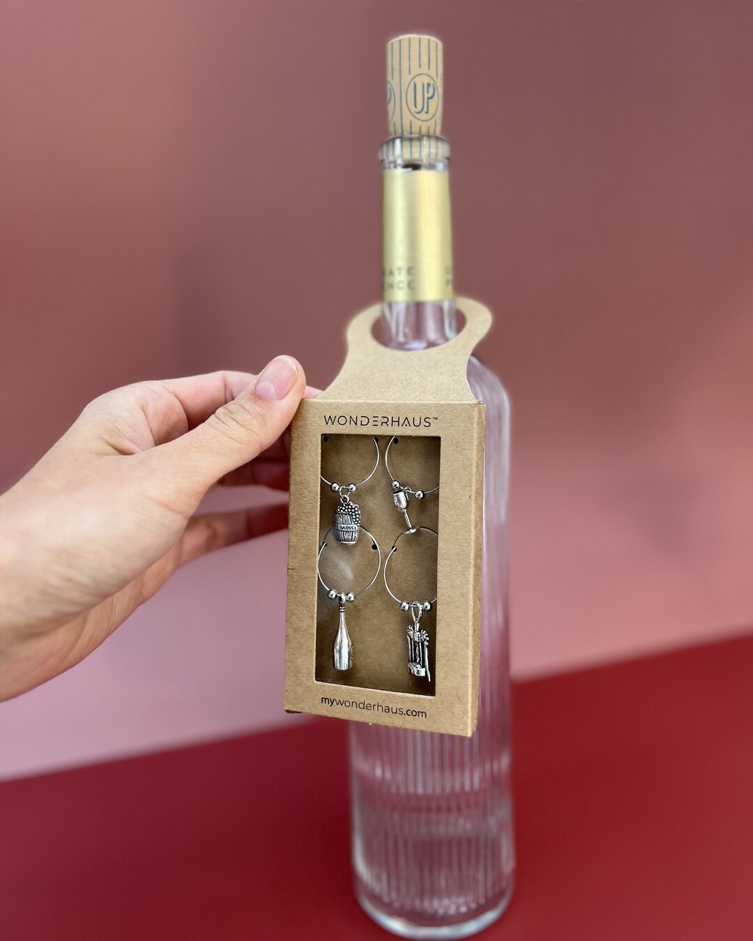 Wine Glass Tags Gift Set, Charms Gift Boxed Glass Markers, Winery ...