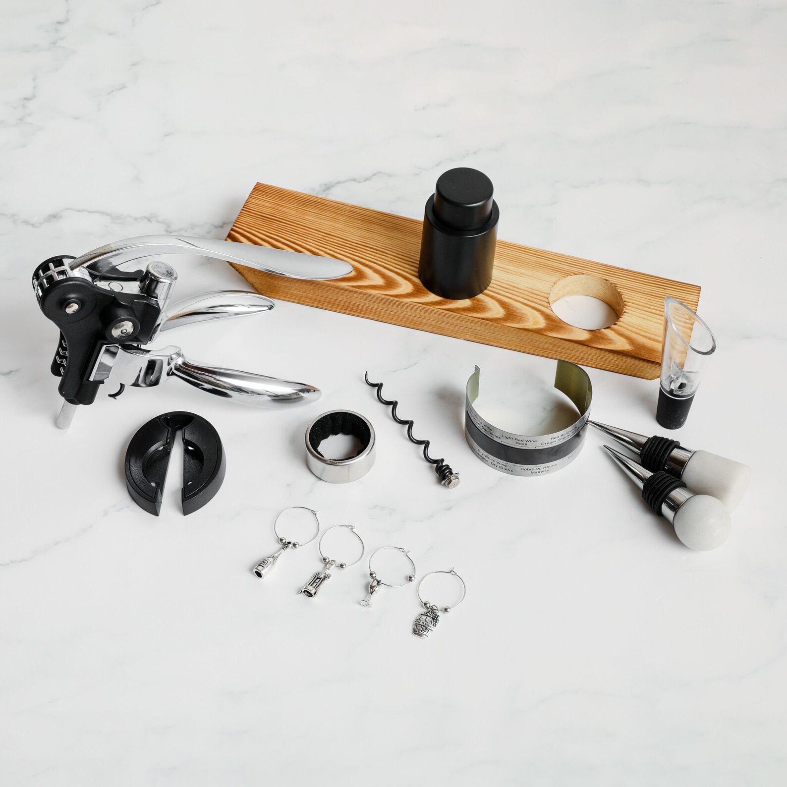 Gift Bundle WINEBOX, Stoppers and Charms Real Estate Christmas Gift ...