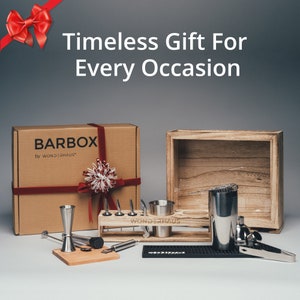 Barbox Mini Bar for Modern Homes Cocktail Bartending Kit - Etsy