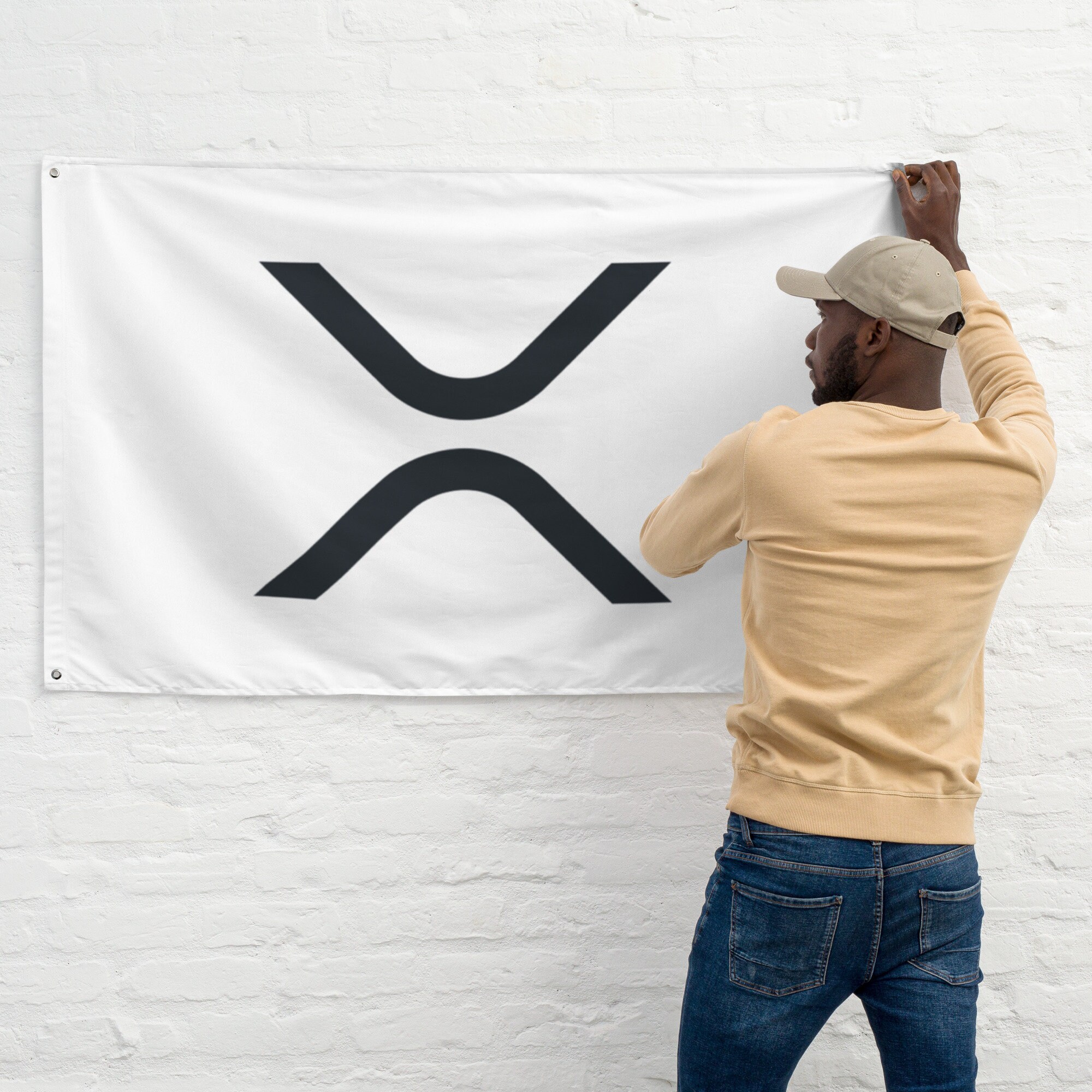 XRP X Logo Flag - Etsy