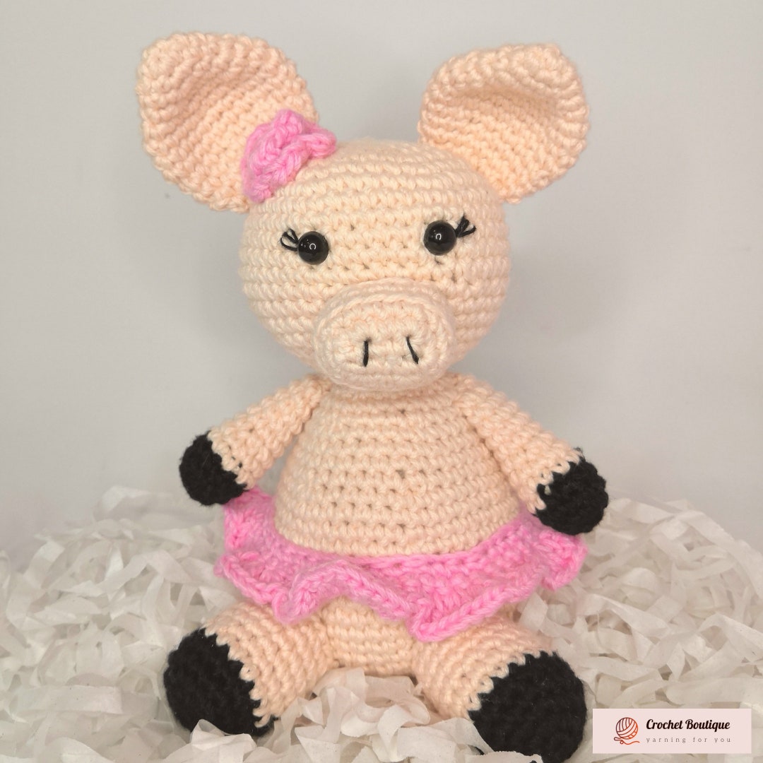 Piggy Pig Amigurumi Crochet Pattern - Etsy