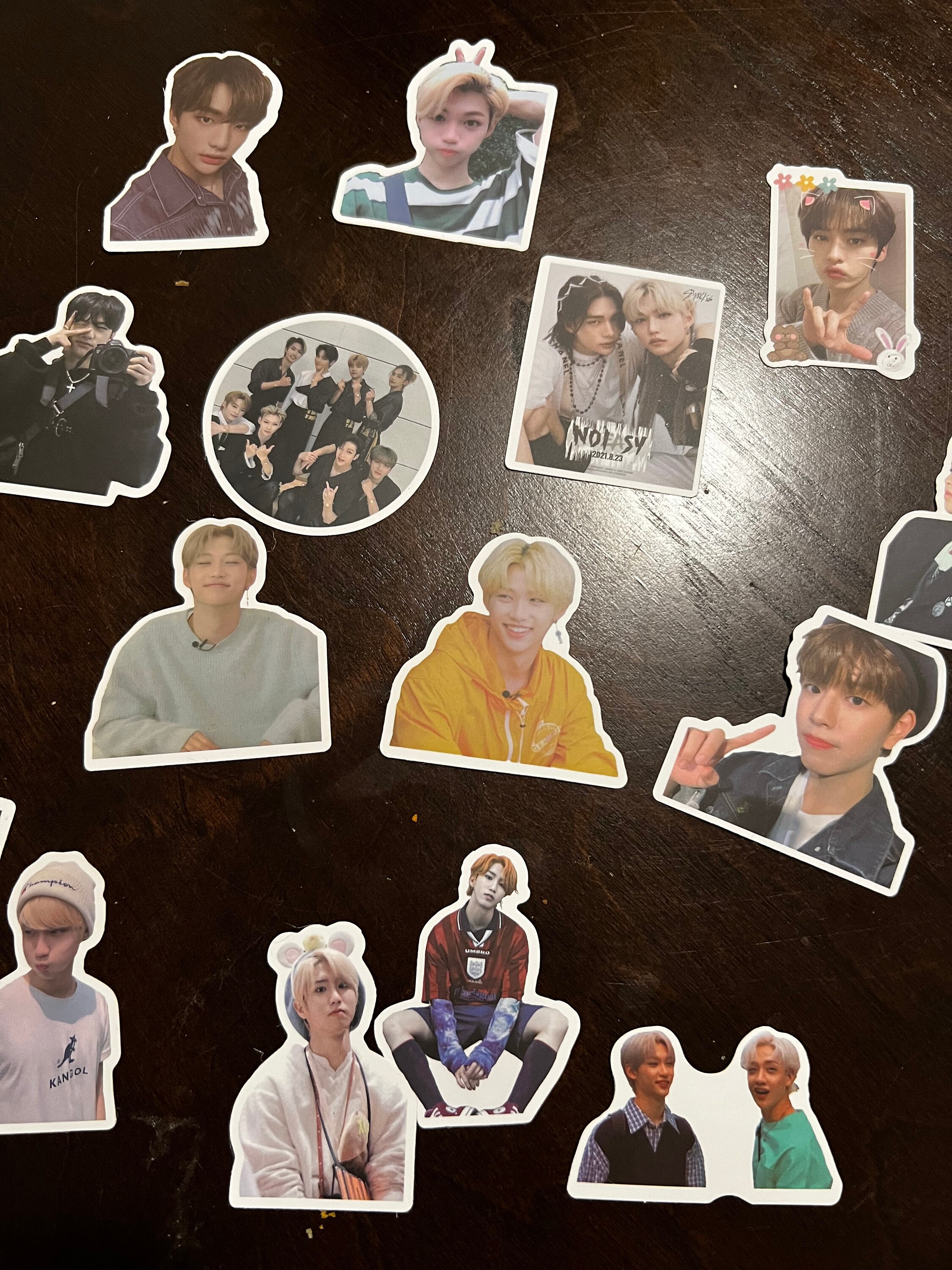 SKZ Bias Stickers - Etsy