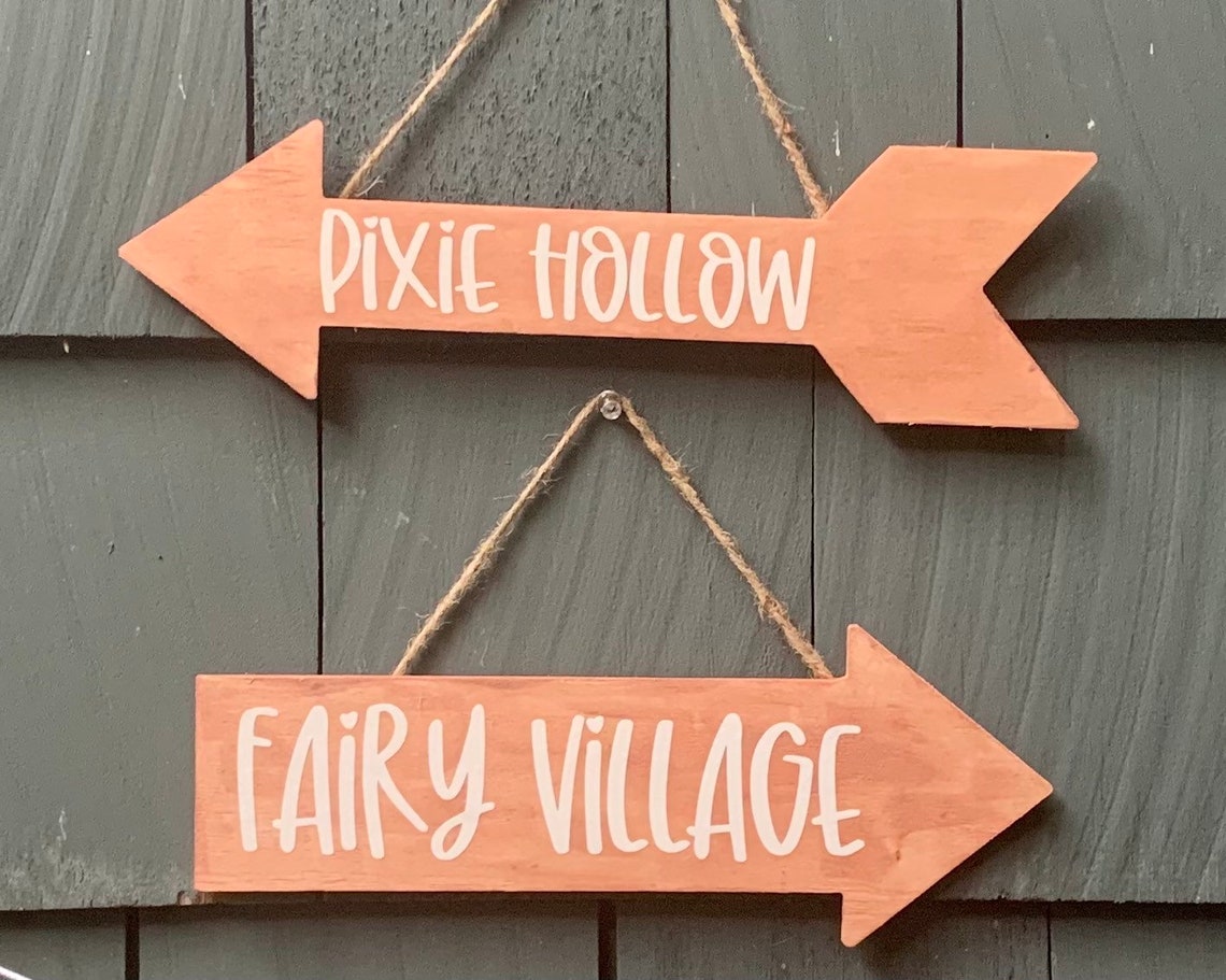 Enchanted Forest decor Fairy sign Fairy banner Mushroom | Etsy