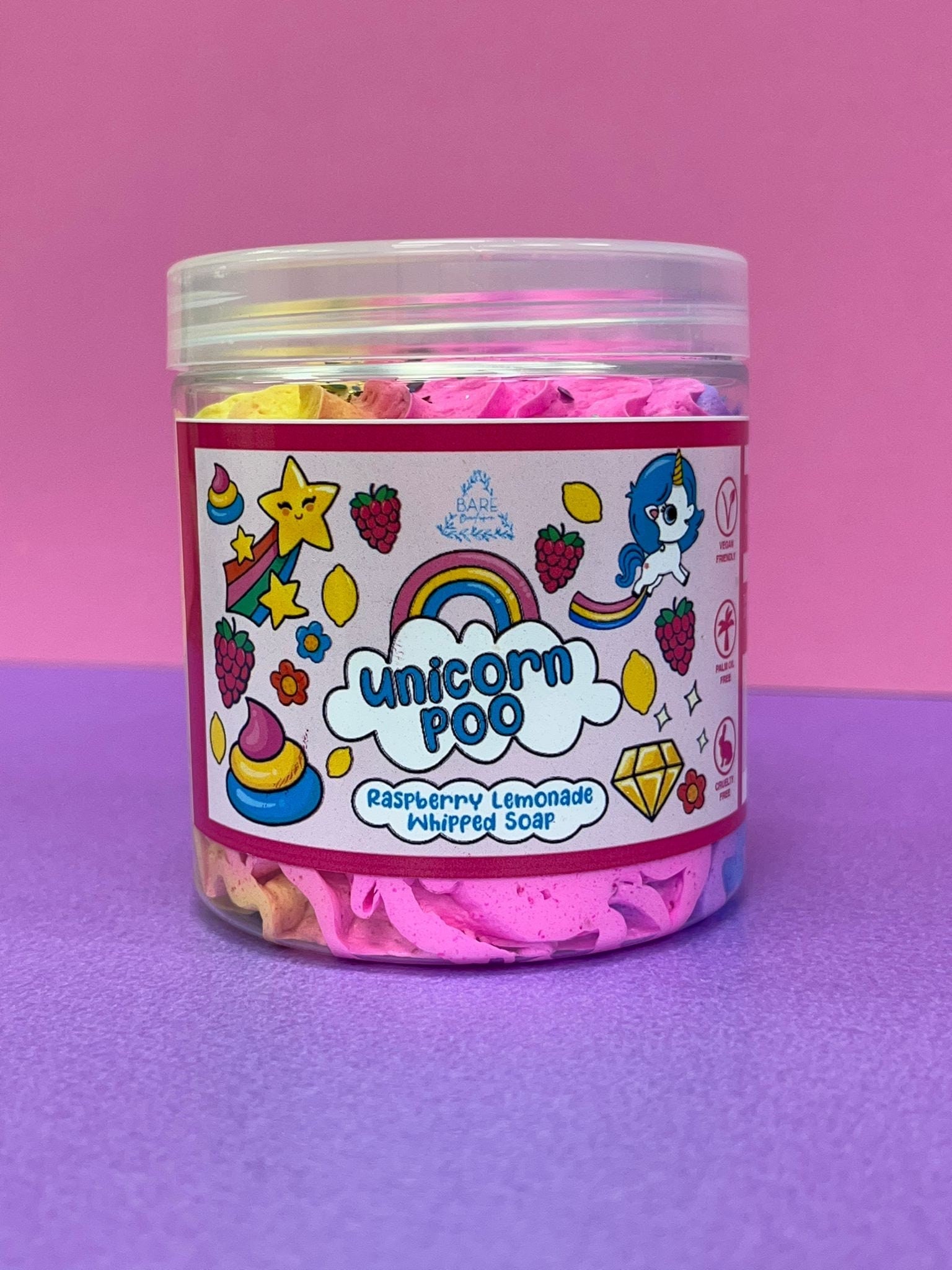 Unicorn Poop Soap