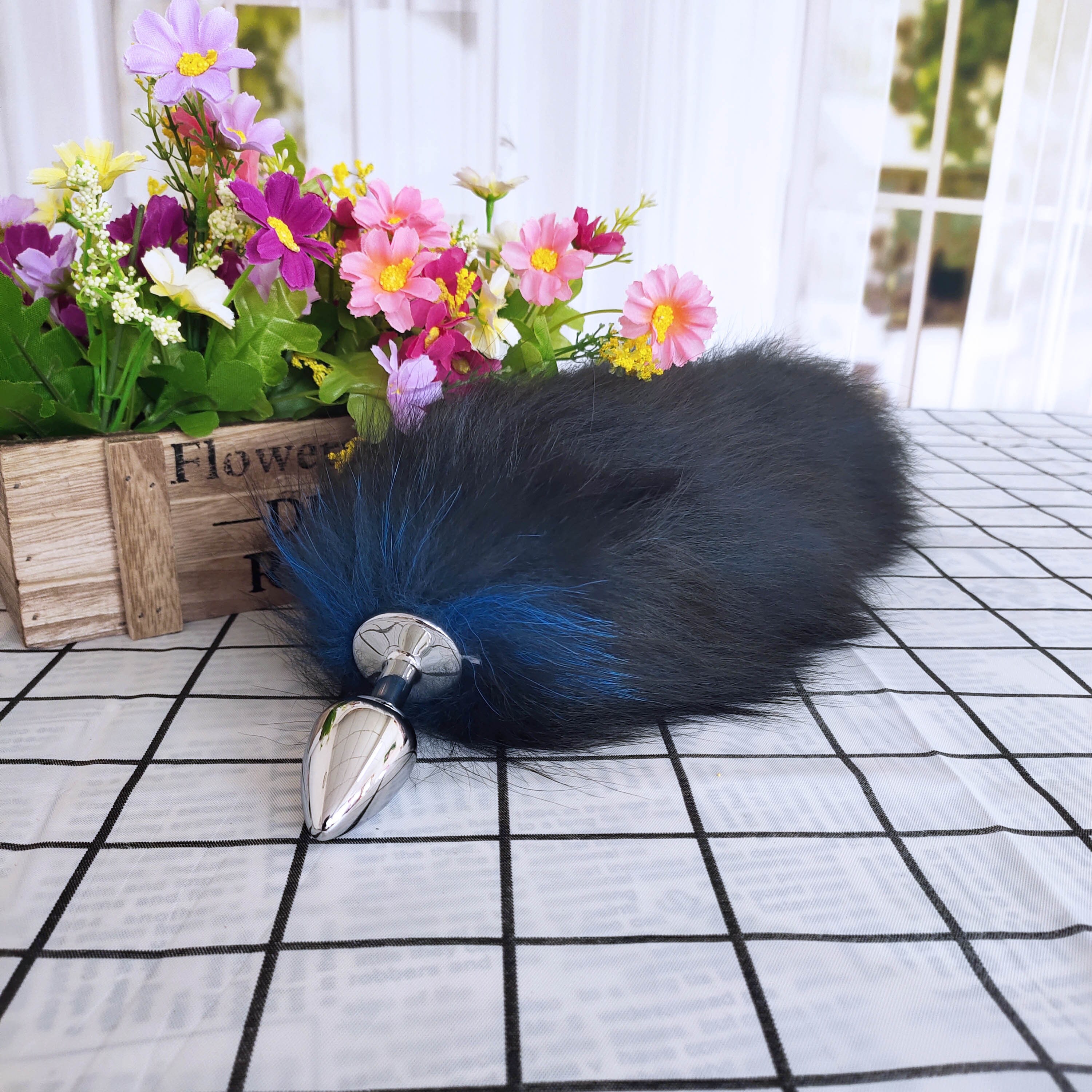 Fox Tail Butt Plug Faux Fur Tail Plug Anal Plug Sex and | Etsy