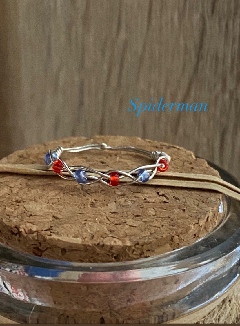 Marvel Avengers Ring Silver Or Gold Wire Inspired By | Etsy