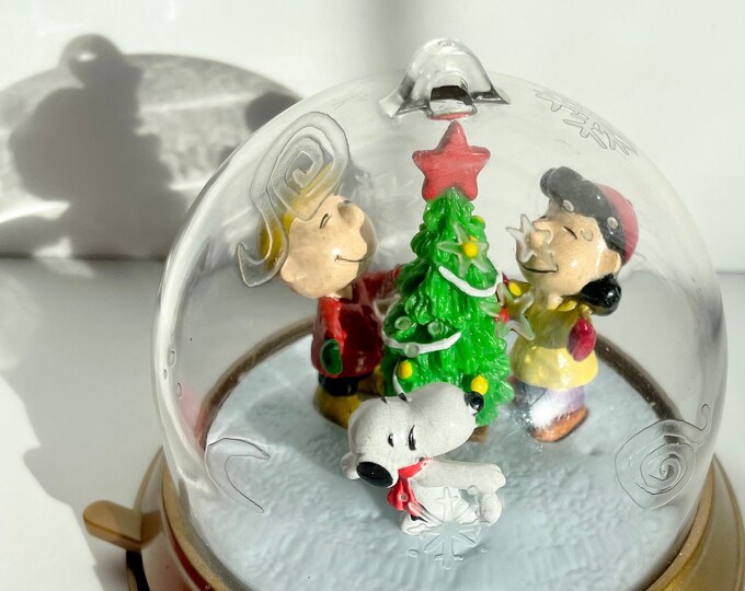 Vintage "a Charlie Brown Christmas" Spinner Ornament, With Snoopy and ...