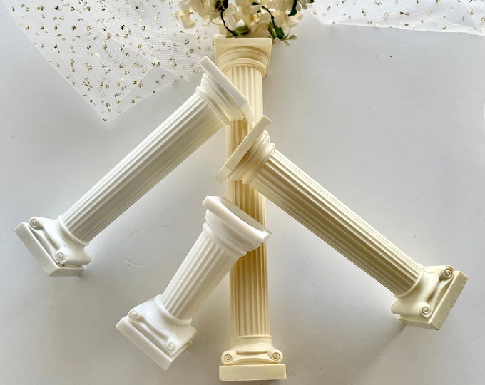 Vintage Wilton Filigree Wedding Cake Pillars; "cake and Craft Trims ...