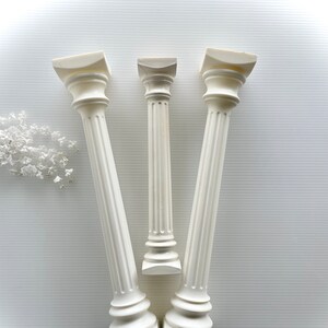 Vintage Wilton Wedding Cake Roman Columns, PAIR of Tall OR Extra Tall ...