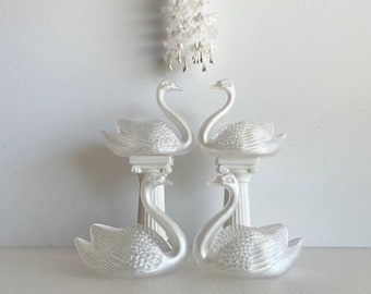 Topper for Wedding Wedding Swans Pastetopper Handmade Swans Wedding ...
