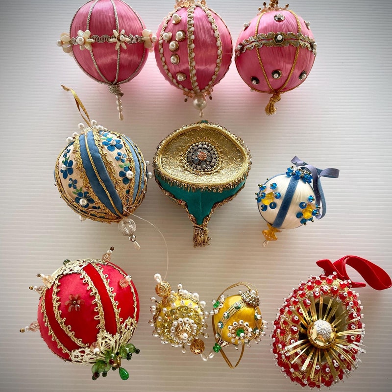 Aqua Ornaments - Etsy