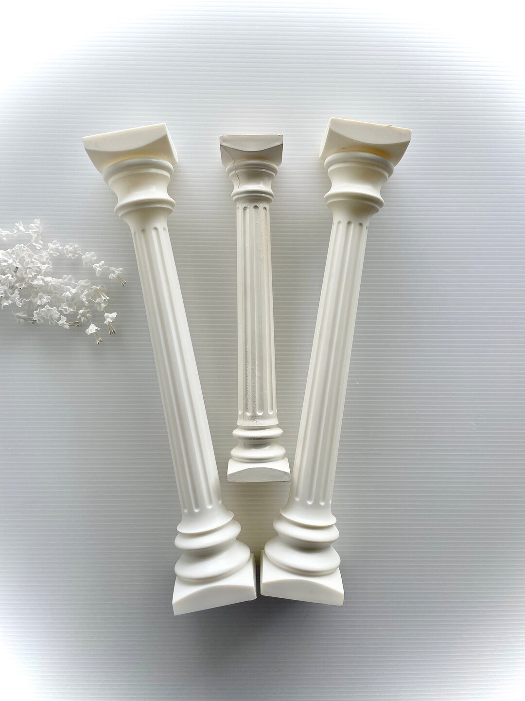 Vintage Wilton Wedding Cake Roman Columns, PAIR of Tall OR Extra Tall ...