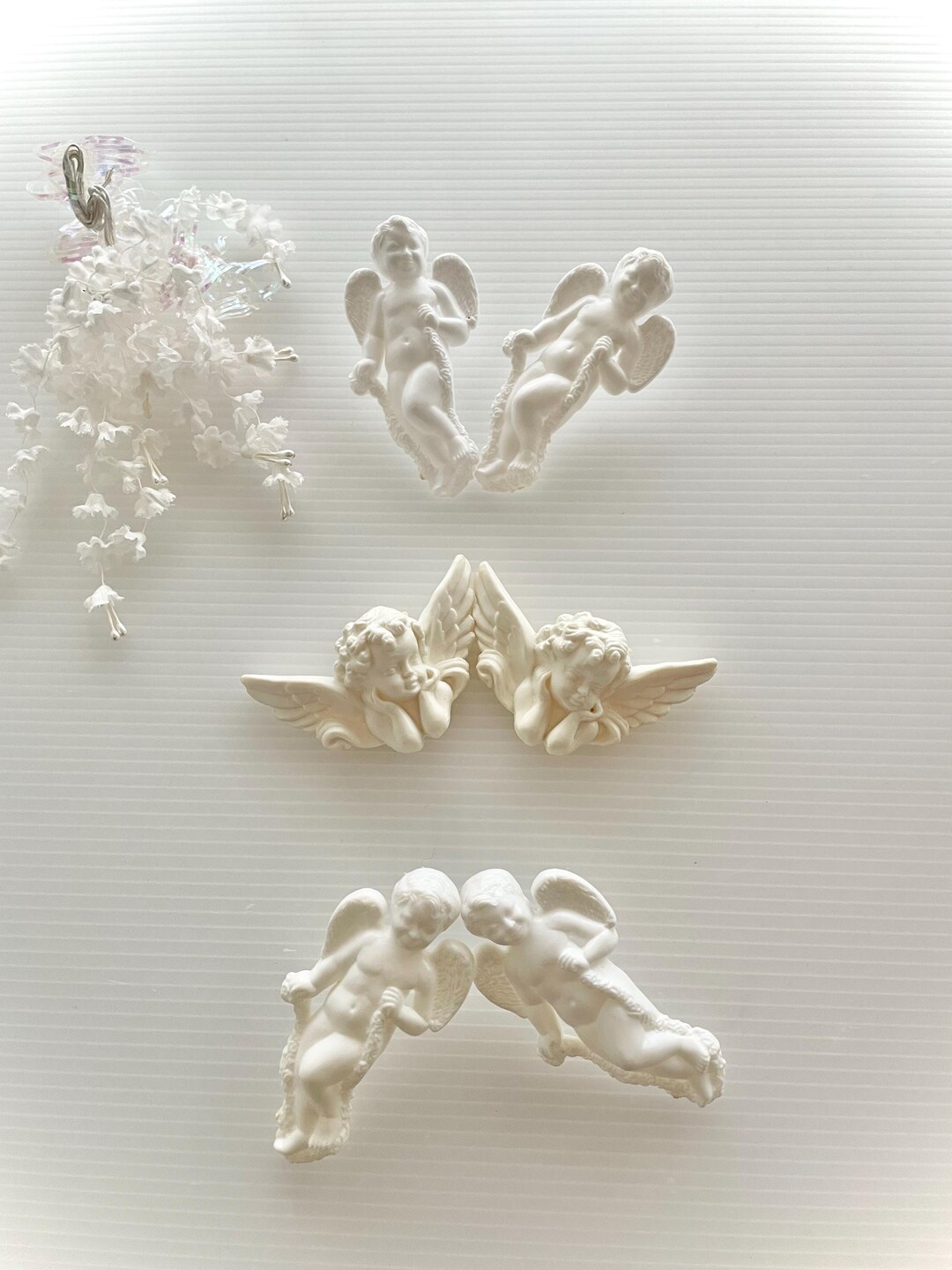 Vintage Wilton Wedding Cake Cherubs, Cupid With Urn; CHOICE OF Angel ...