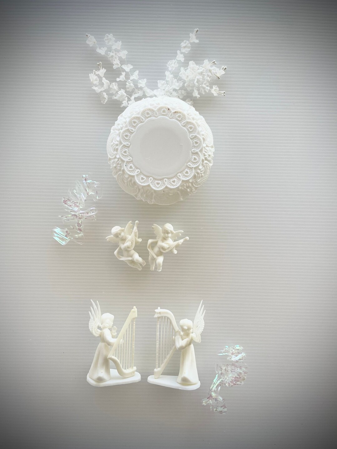 Vintage Wilton Cake Toppers, Trims; Wedding Cake Cherubs, Cupid ...