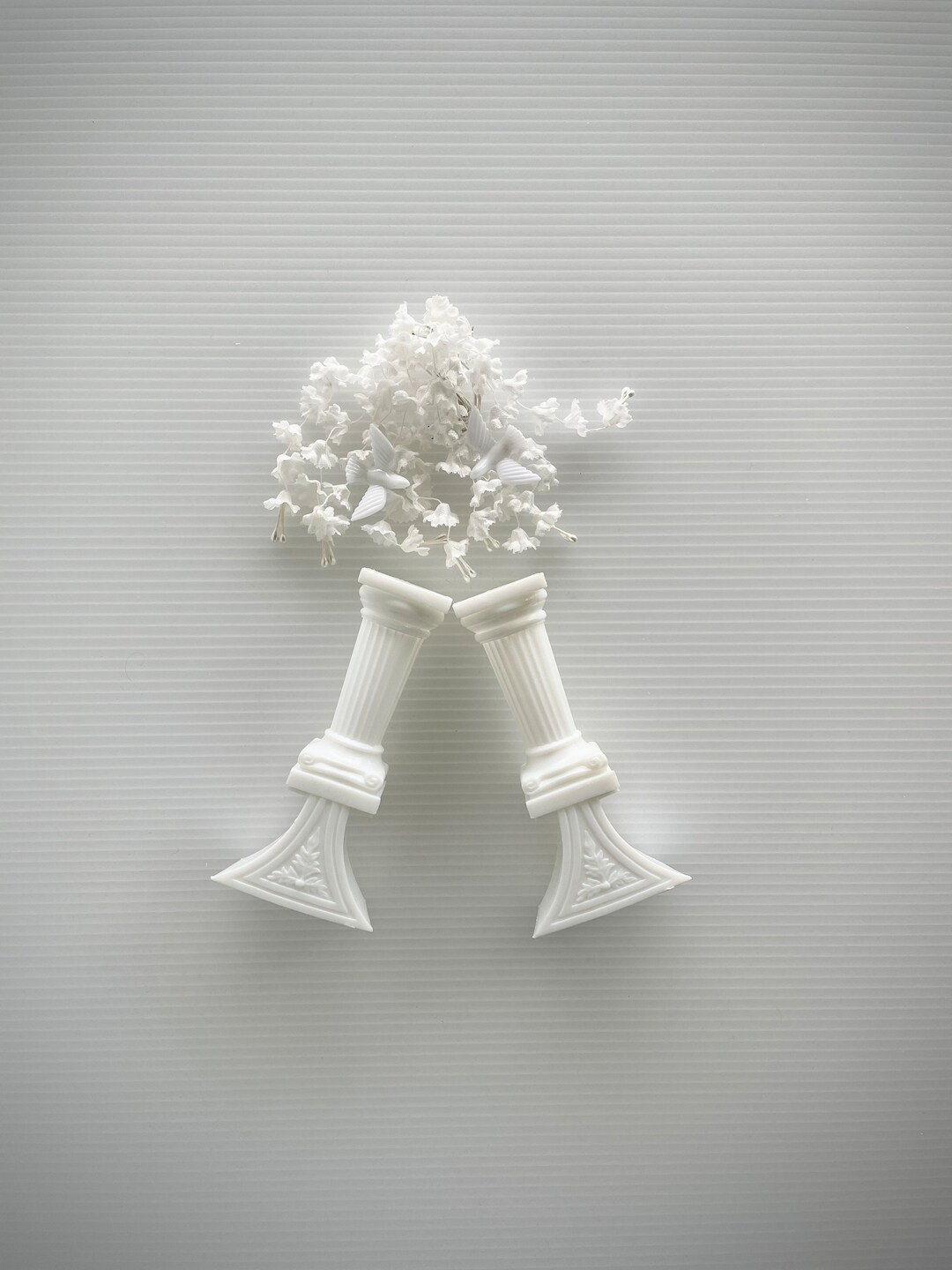 Vintage Wilton Roman Arched Pillar Wedding Cake Column ONE 4.5 Inch ...