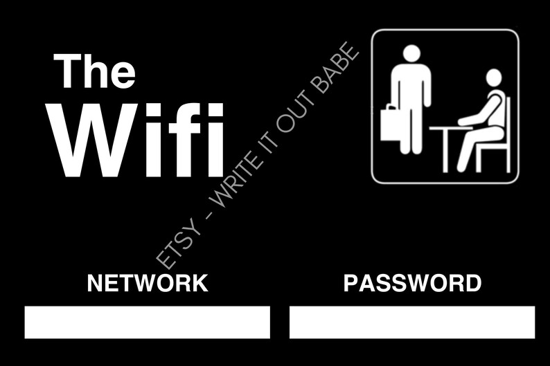 The Office Printable Wifi Sign Template Etsy the-office-printable-wifi-sign-template-etsy