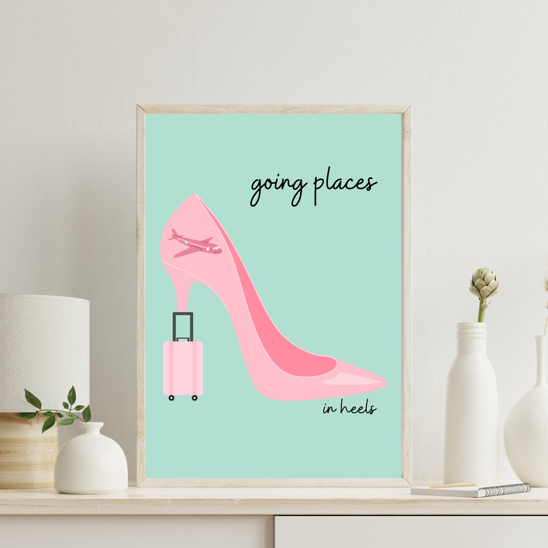 Going Places | Mint Artwork | Digital Wall Art | Wall Poster | Digital ...